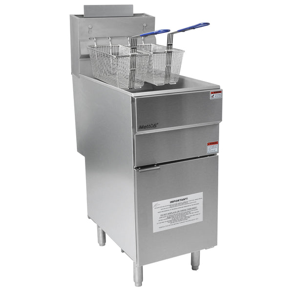 4 Burner Gas Fryer Free Standing Fryer – HMI CATERING EQUIPMENT